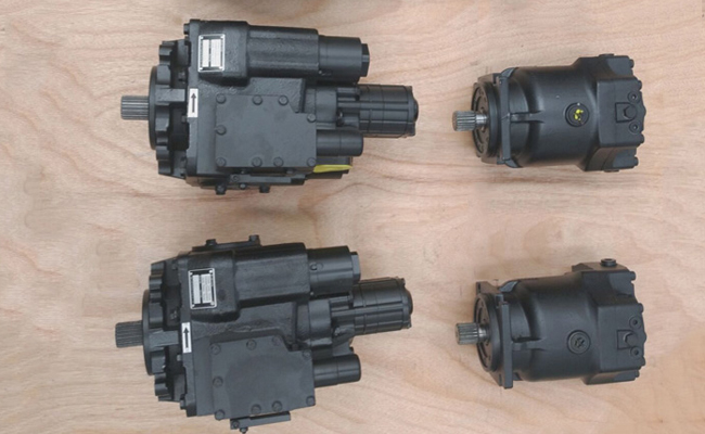 PV21 Axial Piston Hydraulic Pumps Full Featured Function Cement Truck ...