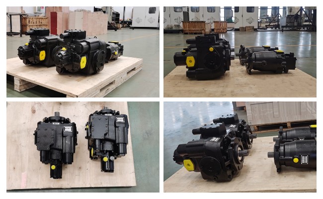 Wheat Harvester Hydraulic Drive System PV21 MF21 Hydraulic Pump Motor