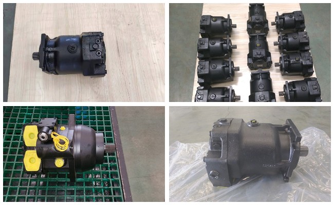 Heavy Duty Axial Piston Hydraulic Motor 95KW Scraper Plunger Motor MF23