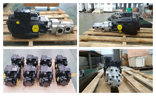 CW CCW Agricultural Hydraulic Pumps Overload Test Hydraulic Gear Pump