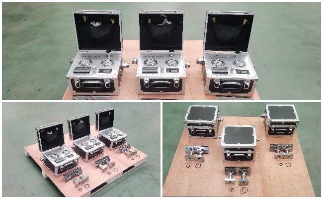 Hydraulic Flow Test Gauge Kit Used For Excavators Measurement Of Flow