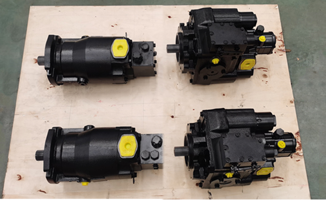 Material Handling Equipment Hydraulic Wheel Drive System Simple Layout