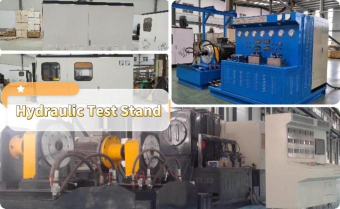 YST380 Hydraulic Test Stands For Excavators With Clear Pipeline ...