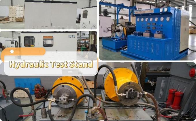 Compact 110 Kw Hydraulic Test Stands for Excavators with Clear Pipeline ...