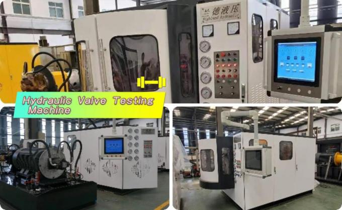 Fully Automatic 380L/Min Hydraulic Valve Test Benches Customization For ...