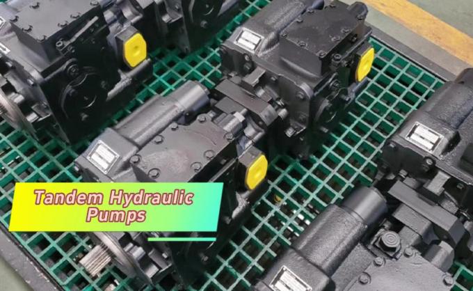 Wide Range Tandem Hydraulic Pumps With Multiple Control Modes