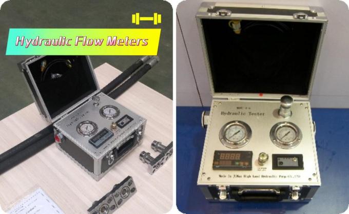 Compact MYHT-1-5 Hydraulic Flow Meters For Excavators Testing Hydraulic ...