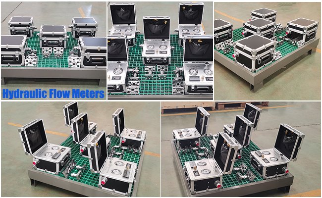 HIGHLAND Cement Mixer Hydraulic Flow Meter Data Display 400L/Min Flow ...