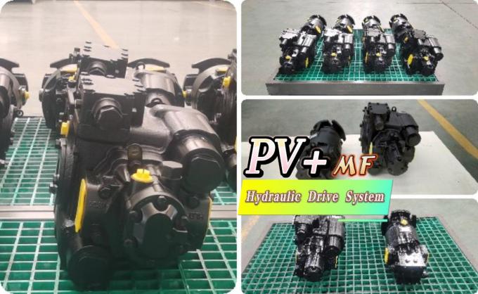 Harvester Hydraulic Drive System With Axial Piston Pump Structure