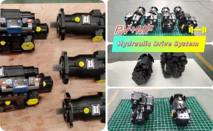 Automatic Control Type Hydraulic Drive System For Harvesters