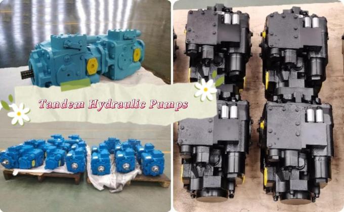 Tandem Variable Displacement Axial Piston Pumps For High Pressure Fluid ...