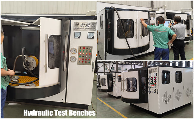 Professional Hydraulic Test Bench With Flow Rate 500 L/Min Pressure Up ...