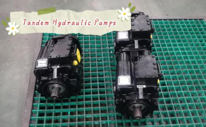 Compact Design Tandem Hydraulic Pumps With Multiple Control Modes