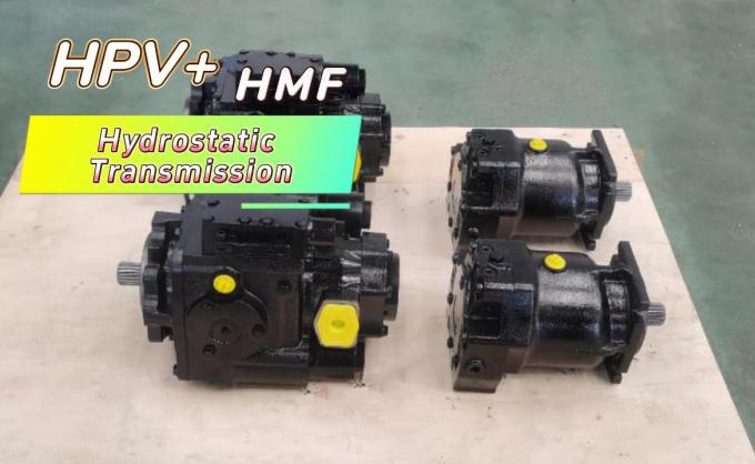 Efficient Hydrostatic Drive Transmission For Hydraulic System Components