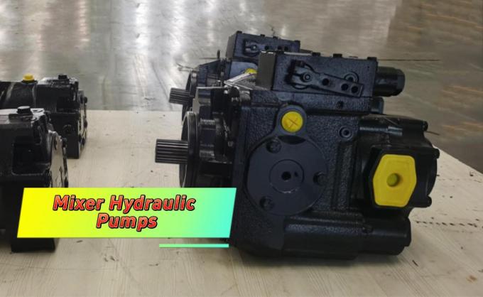 High Efficiency Closed Loop Circuit Hydraulic Pumps For Concrete Mixer