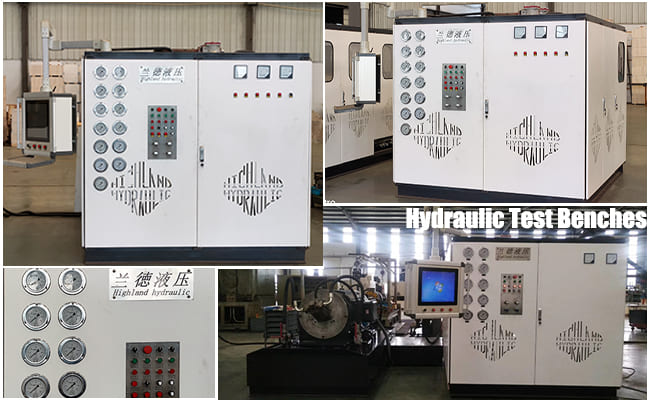 HIGHLAND Hydraulic Testing Machine Hydraulic Test Bench With High Oil ...