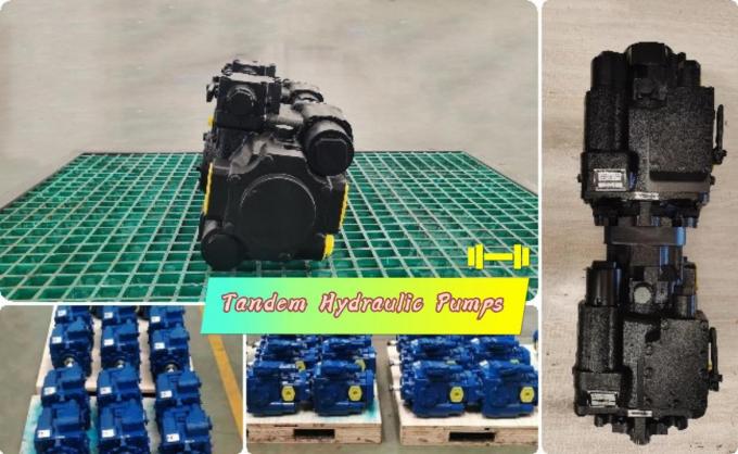 Variable Displacement Tandem Hydraulic Pumps for Left or Right Rotation ...