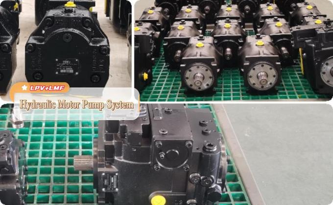 Manual Loading Hydraulic Motor Pump System With And 97% Efficiency