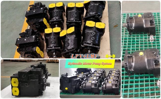 Manual Loading Cast Iron Hydraulic Motor Pump System