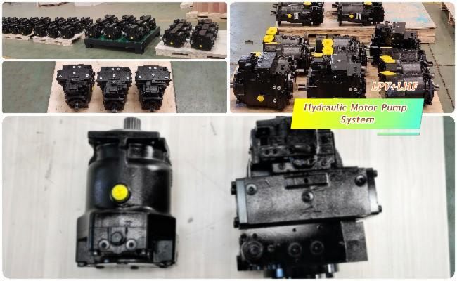 Manual Loading Cast Iron Hydraulic Motor Pump System