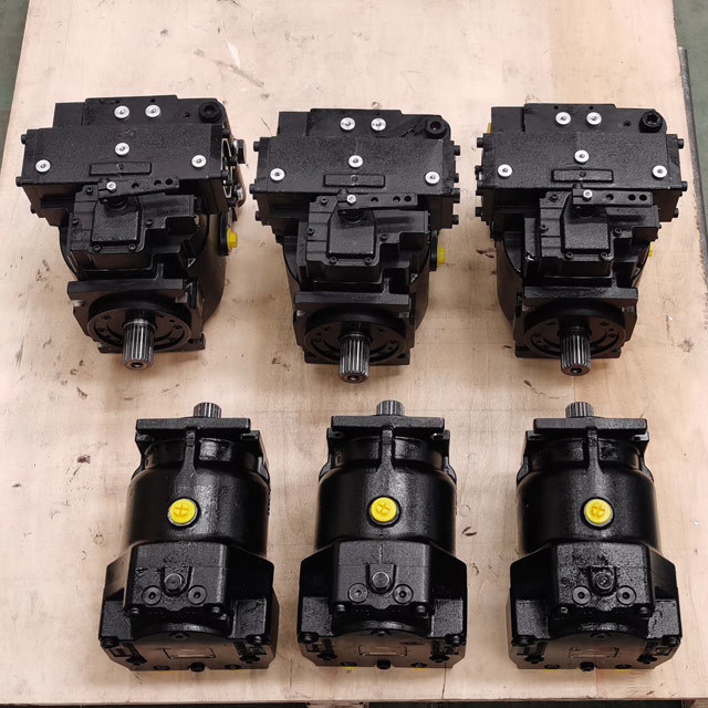 Hydraulic Motor Pump System Work Fast For Corn Combine Harvester