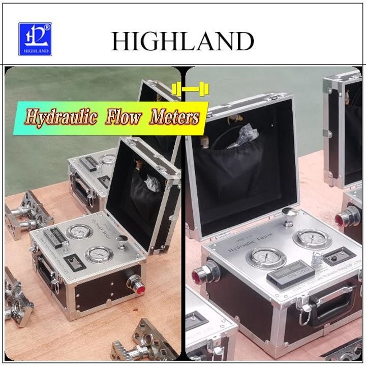 500L/Min MYHT-1-5 Hydraulic Flow Meters For Excavators With Beautiful ...