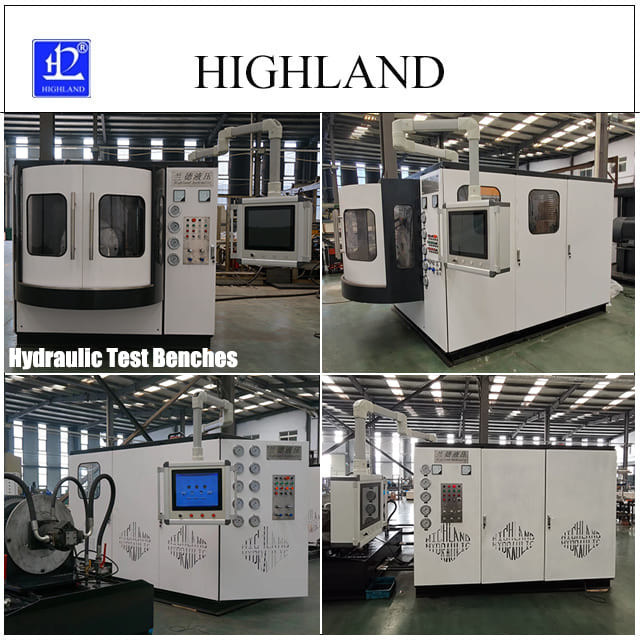 HIGHLAND Rotary Drilling Rig Hydraulic Test Benches 160 Kw Testing ...