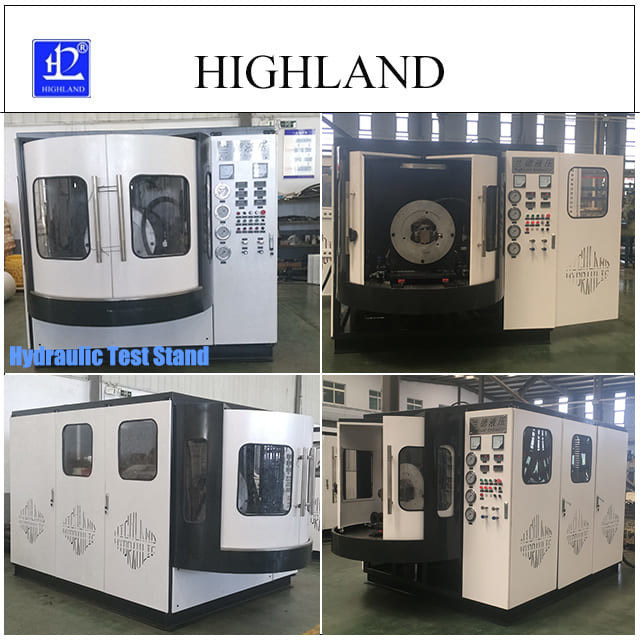 HIGHLAND Rotary Drilling Rig 380 L/Min Flow Rate Hydraulic Test Stands ...
