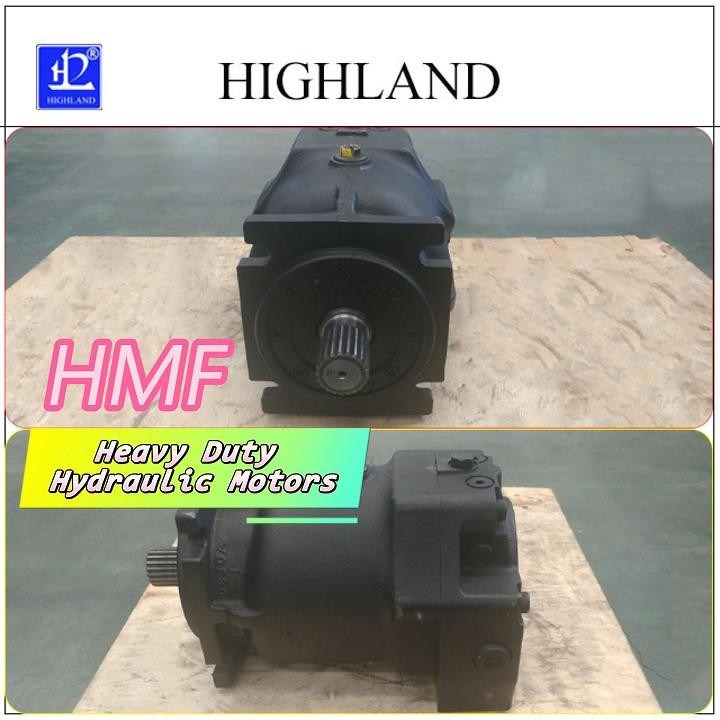 Heavy Duty HMF90 Hydraulic Motors Cast Iron Housing Easy Maintenance ...