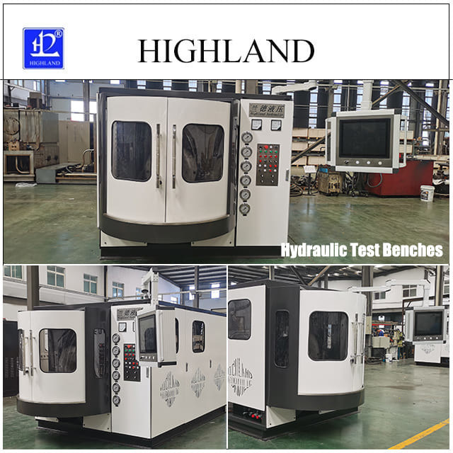 HIGHLAND Simple Operation Hydraulic Test Bench With Hydraulic Testing ...