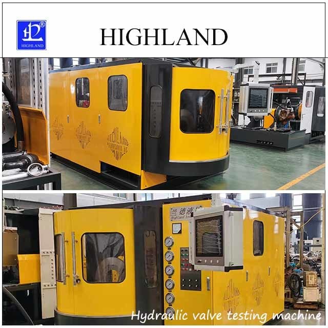 Flow Rate 380 L/Min Fully Automatic Hydraulic Equipment Testing System ...