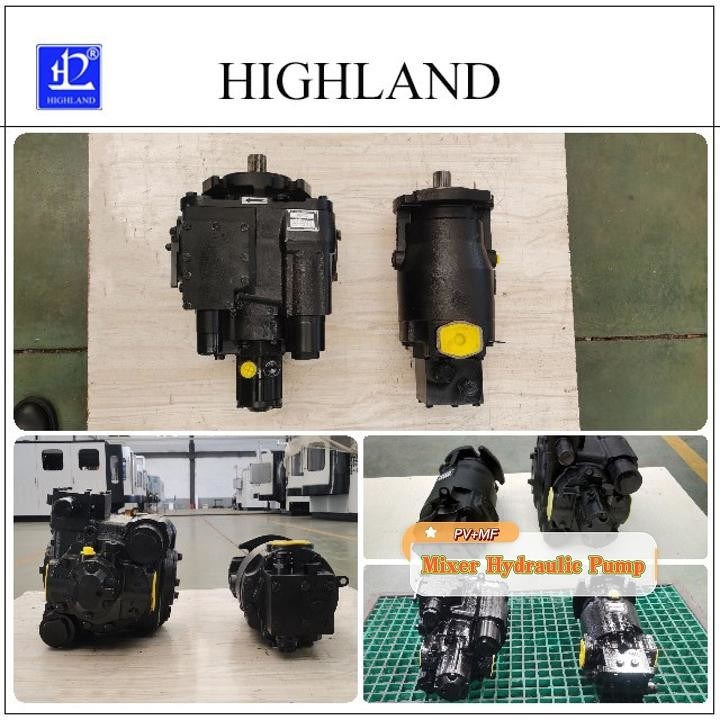 Hydraulic Oil Mixer Hydraulic Pump Variable Displacement Closed Loop ...
