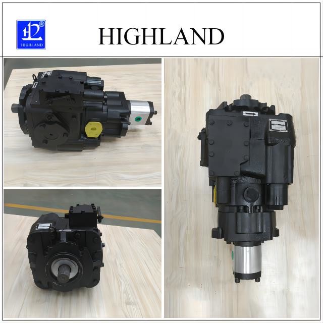 Right Rotation Agricultural Hydraulic Pumps Connecting Gear Pump Hpv110 ...