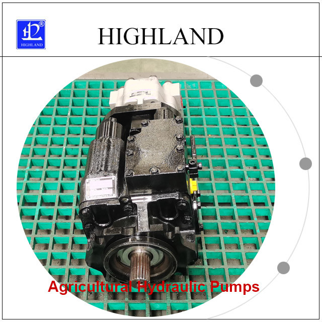 Big Displacement Agricultural Harvester Hydraulic Tandem Pumps With ...