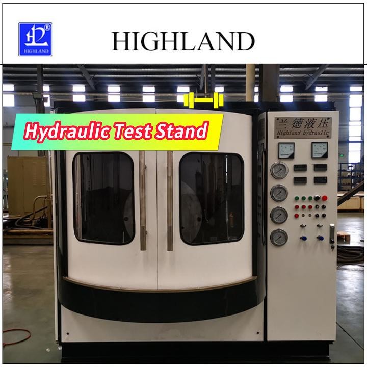 HIGHLAND Simple Operation Hydraulic Test Stands For Testing And Calibration