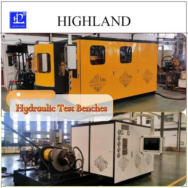 HIGHLAND 380L/Min Hydraulic Test Benches Factory For Rotary Drilling ...
