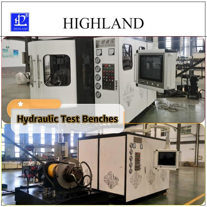 HIGHLAND Ship Hydraulic Test Benches Testing Hydraulic Machine with ...