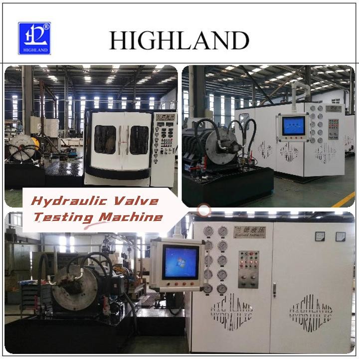 Fully Automatic 380L/Min Hydraulic Valve Test Benches Customization For ...