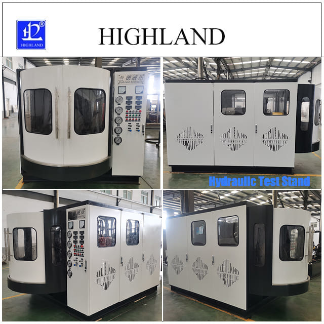 HIGHLAND High Performance Hydraulic Test Stands 90 Kw 380 L/Min Flow ...