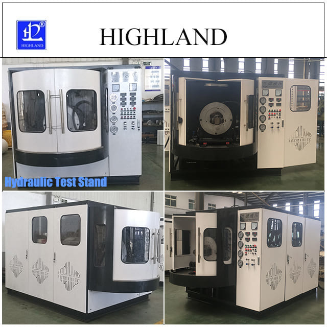 HIGHLAND Rotary Drilling Rig 380 L/Min Flow Rate Hydraulic Test Stands ...