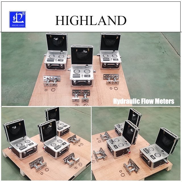 HIGHLAND Data Display Hydraulic Flow Meters Max Pressure 420 Bar For ...