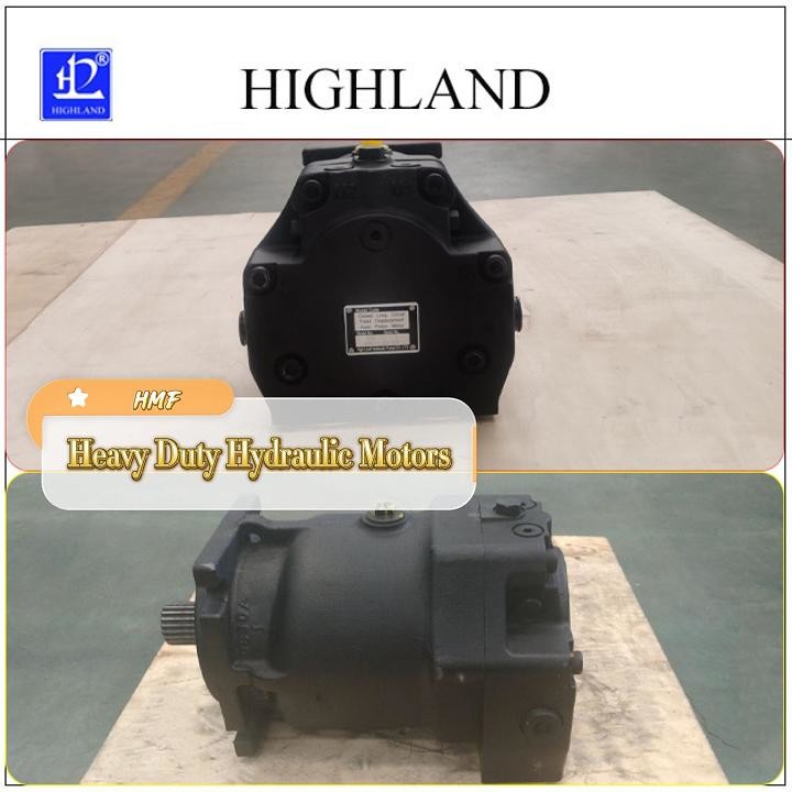 Heavy Duty HMF90 Hydraulic Motors Cast Iron Easy Maintenance System ...