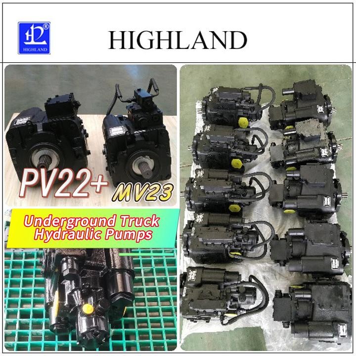 Fast Working Underground Truck Hydraulic Pumps With Improved Efficiency