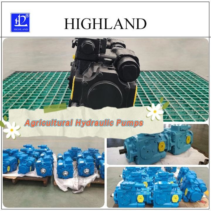 Closed Circuit Tandem Hydraulic Pumps With CW / CCW Rotation For ...