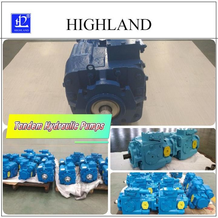 Tandem Variable Displacement Axial Piston Pumps For High Pressure Fluid ...