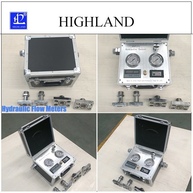 MYHT-1-4 Hydraulic Flow Meters With Data Display For Oil Temperature ...
