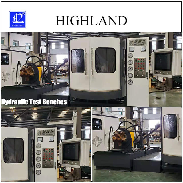 Professional Hydraulic Test Bench With Flow Rate 500 L/Min Pressure Up ...