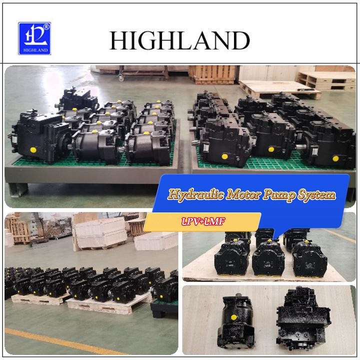 High-performance Hydraulic Motor Pump System for Harvester Operation