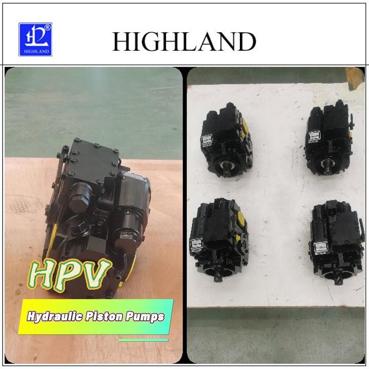 Efficient High Pressure Piston Pump for Agricultural Harvester