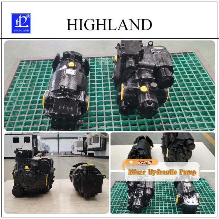 35Mpa Rated Pressure Mixer Hydraulic Pump For Heavy-Duty Applications